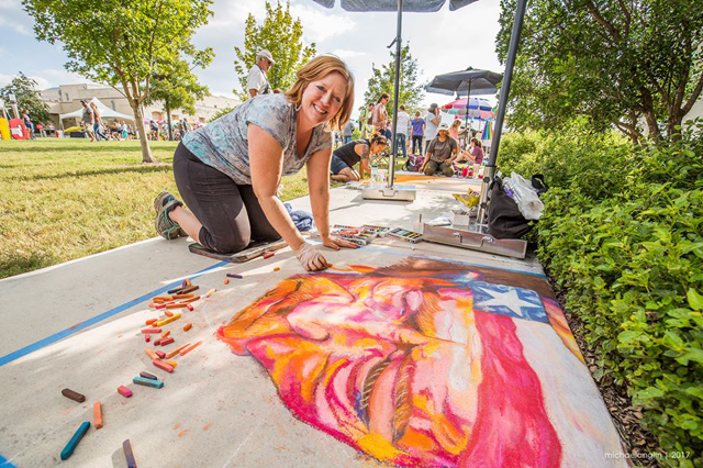Kerrville Chalk Festival | Tour Texas